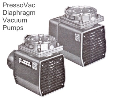 PressoVac Diagphram Vacuum Pumps
